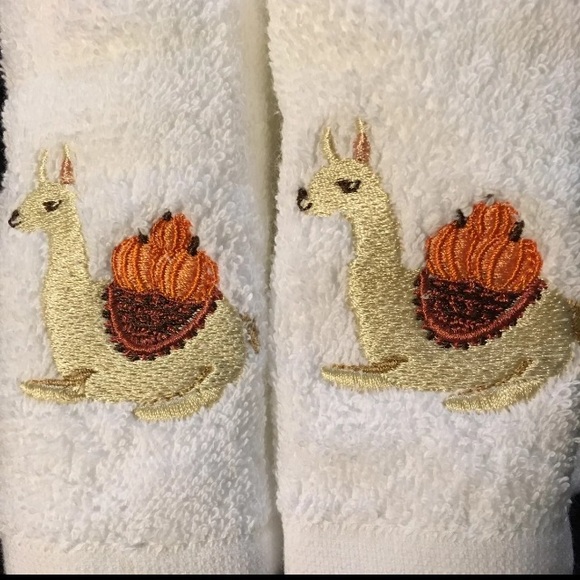 Bath | Fall Llama Wash Cloths Firm Price | Poshmark